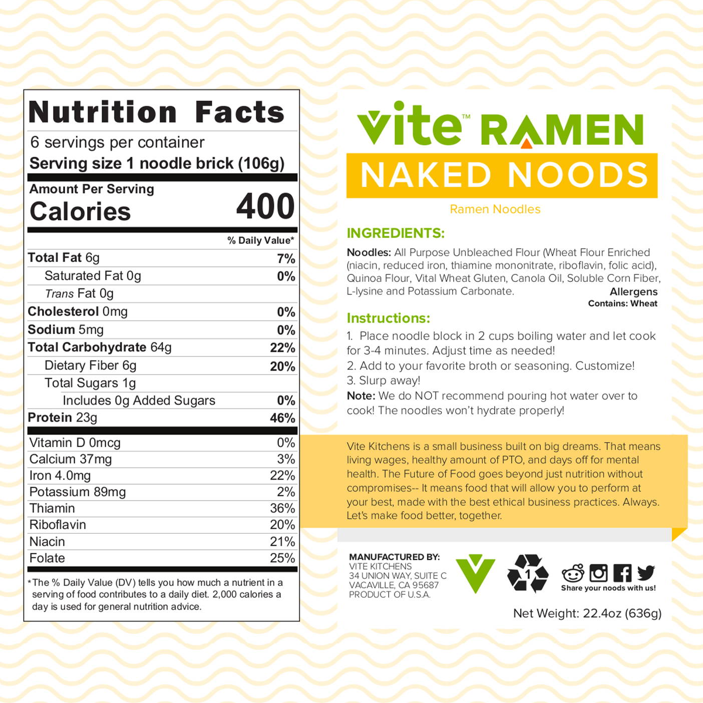 Naked Noods By Vite Ramen
